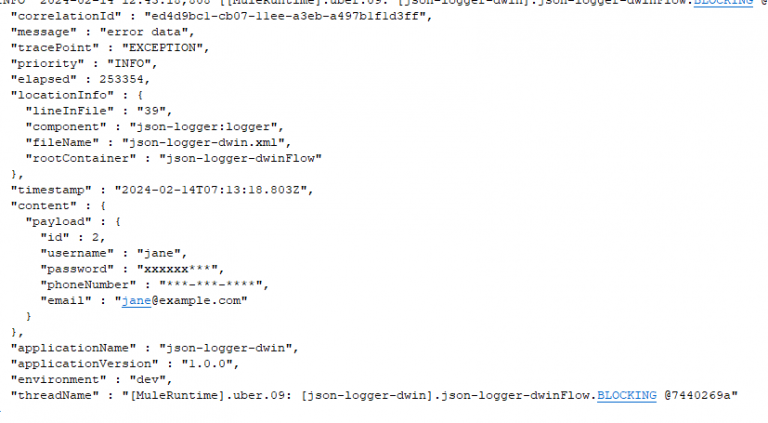 JSON logger in Mule 4 - RAVA Global JSON logger in Mule 4 - RAVA Global