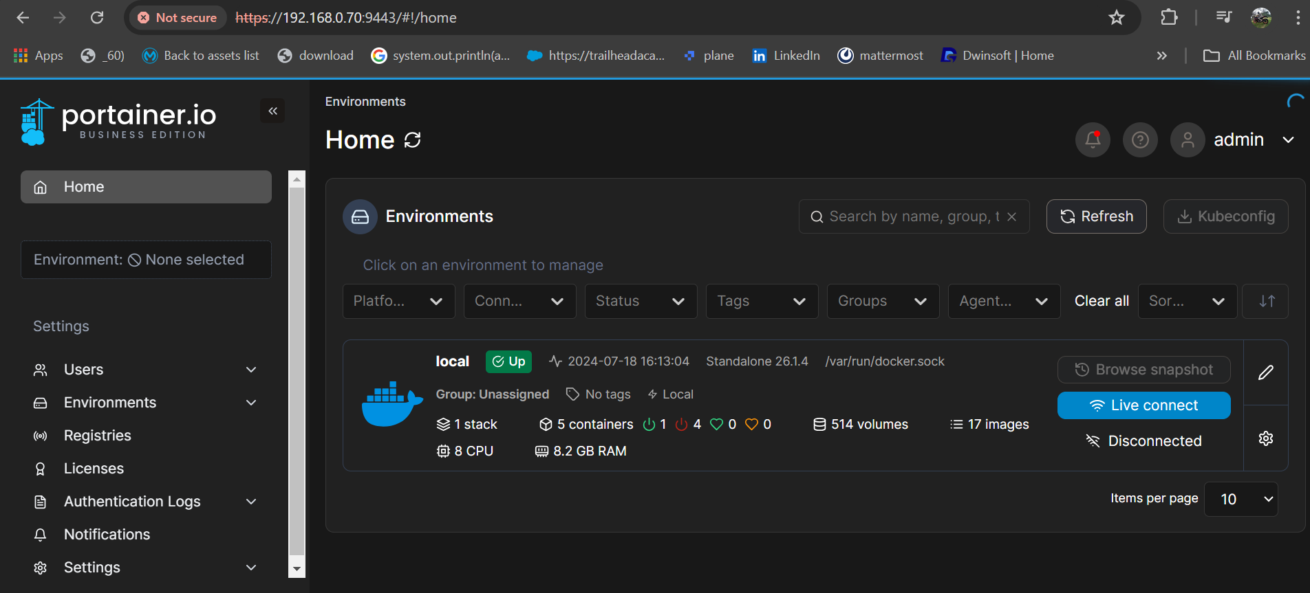 Getting Started Portainer - RAVA Global